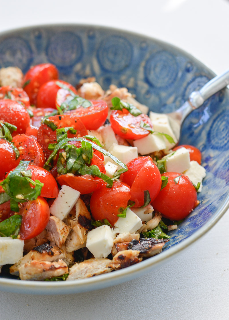 Chicken Caprese Salad - Easy Wrap Recipes